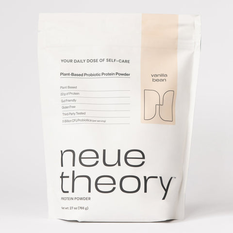 2-in-1 Plant-Based Probiotic Protein Powder + Gut Health | Neue Theory